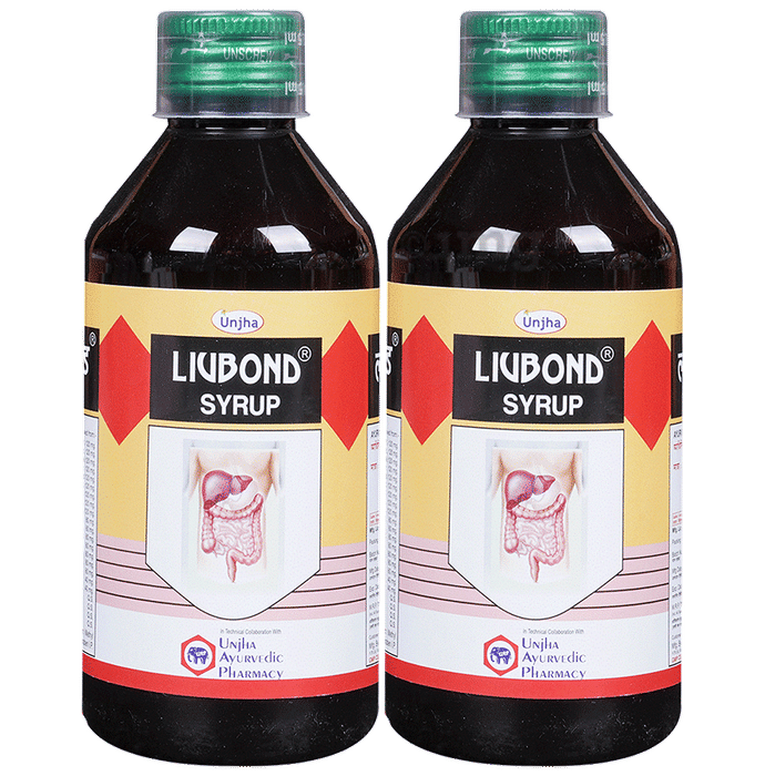 Unjha Livbond Syrup (200ml Each): Buy combo pack of 2.0 bottles at best ...