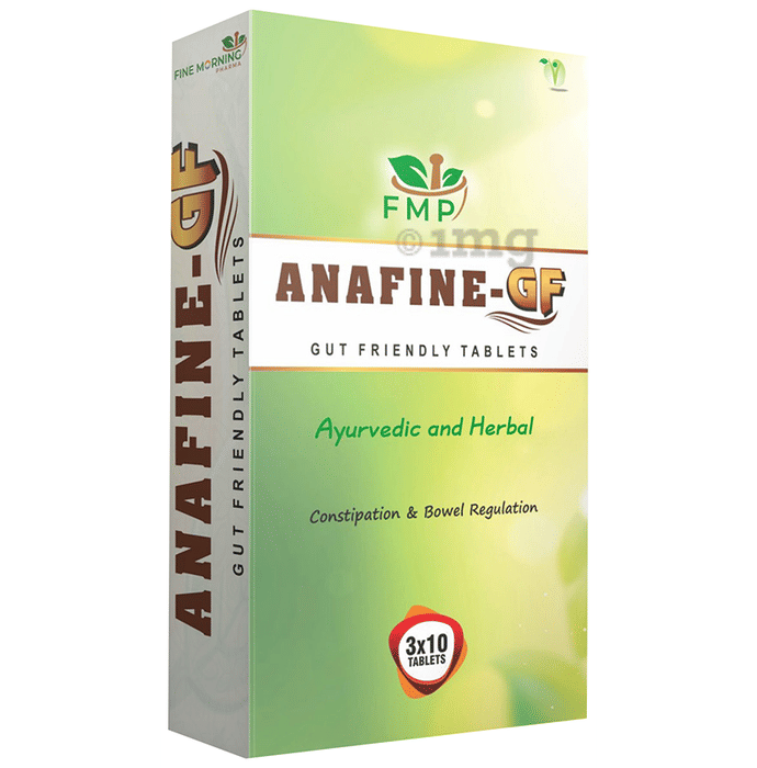 Fine Morning Pharma FMP Anafine- GF Gut Friendly Tablet: Buy box of 30. ...
