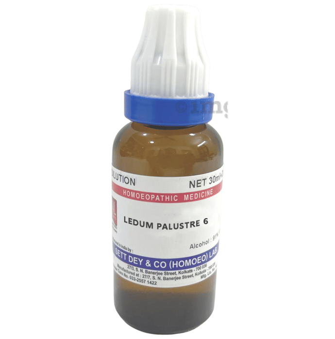 Sett Dey Ledum Palustre Dilution 6: Buy bottle of 30.0 ml Dilution at ...