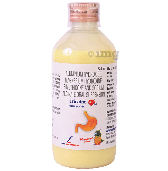 Tricaine AR Gel Pineapple: Buy bottle of 220.0 ml Gel at best price in ...