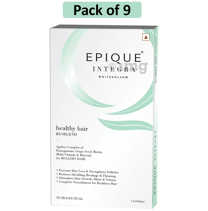 Epique Integra Switzerland Healthy Hair Bioblend Tablet (10 each): Buy ...