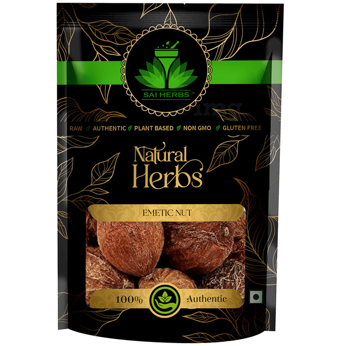 Sai Herbs Emetic Nut: Buy packet of 100.0 gm Pack at best price in ...
