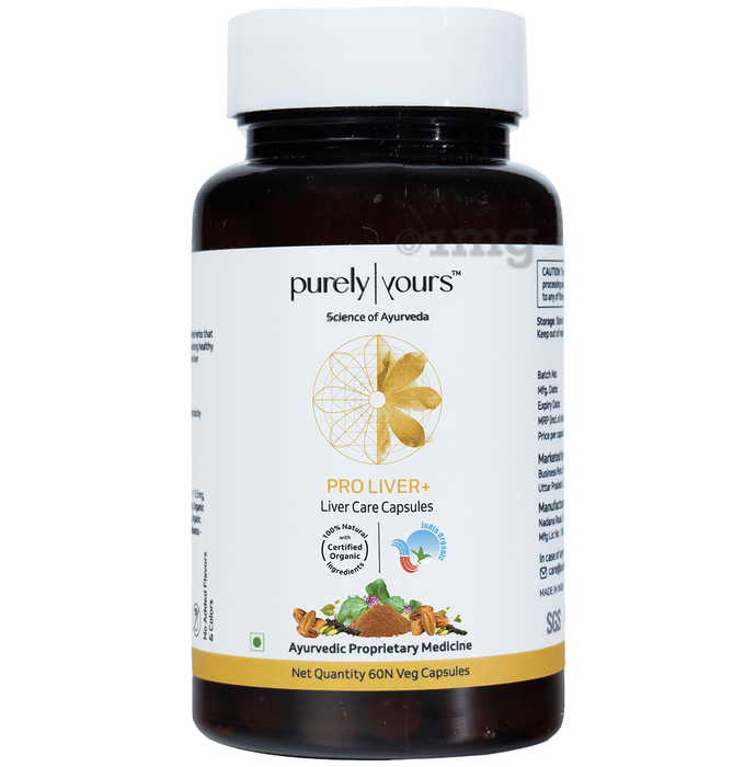 Purely Yours Pro Liver + Veg Capsule: Buy bottle of 60.0 capsules at ...