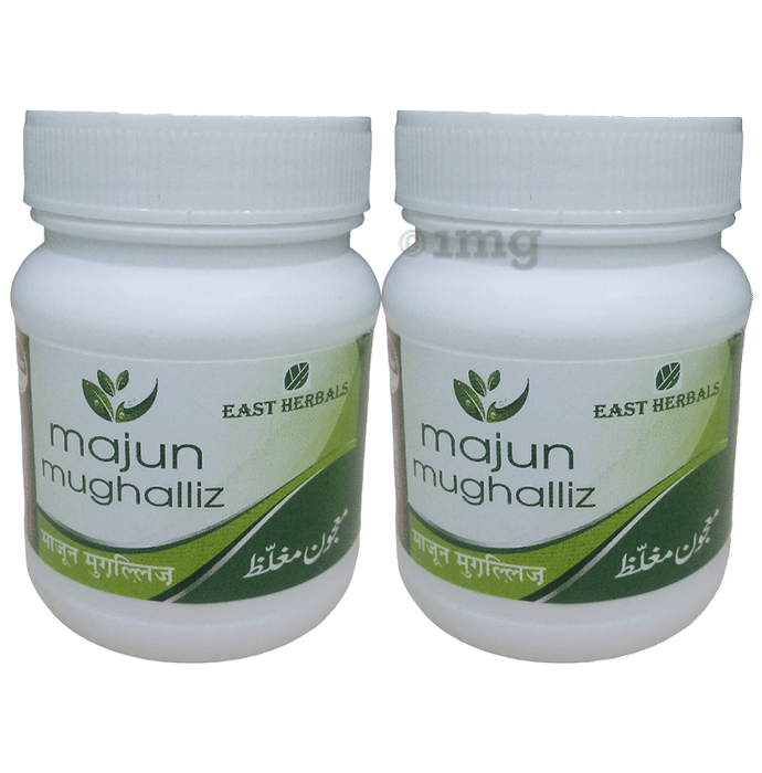 East Herbals Majun Mughalliz (125gm Each): Buy combo pack of 2.0 bottles at best price in India ...