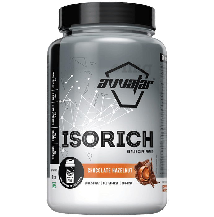 Avvatar Isorich Powder Sugar Free Gluten Free & Soya free Chocolate ...
