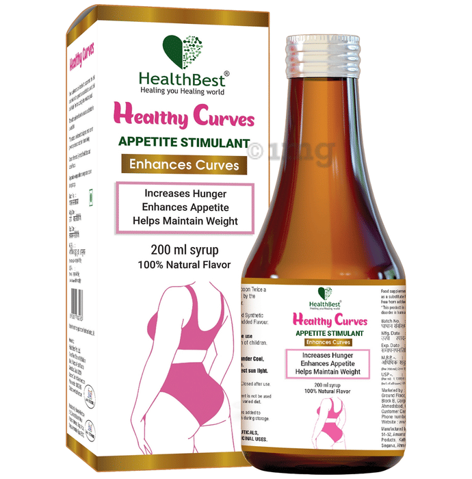 HealthBest Healthy Curves Appetite Stimulant Syrup: Buy bottle of 200.0 ...