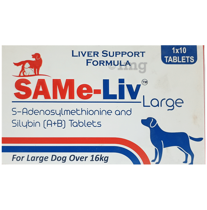 SAMe-Liv Large Pet Tablet: Buy strip of 10.0 tablets at best price in ...