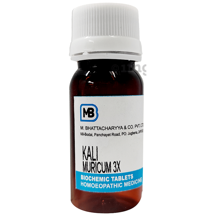 MB Kali Muricum Tablet 3X: Buy bottle of 25.0 gm Tablet at 𝗯𝗲𝘀𝘁 𝗽𝗿𝗶𝗰𝗲 ...