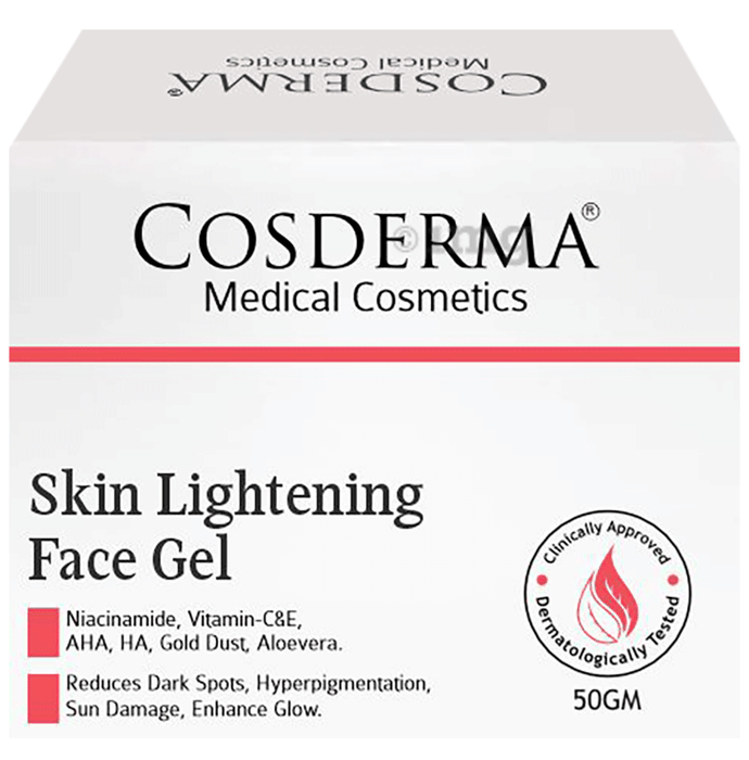 Cosderma Skin Lightening Face Gel: Buy jar of 50.0 gm Gel at 𝗯𝗲𝘀𝘁 𝗽𝗿𝗶𝗰𝗲 ...