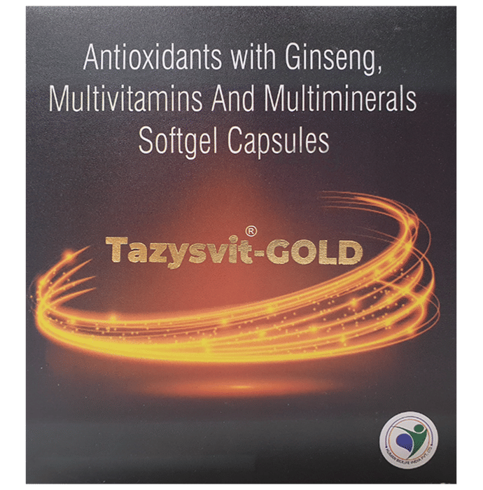 Tazysvit-Gold Softgel Capsule: Buy strip of 10.0 soft gelatin capsules ...