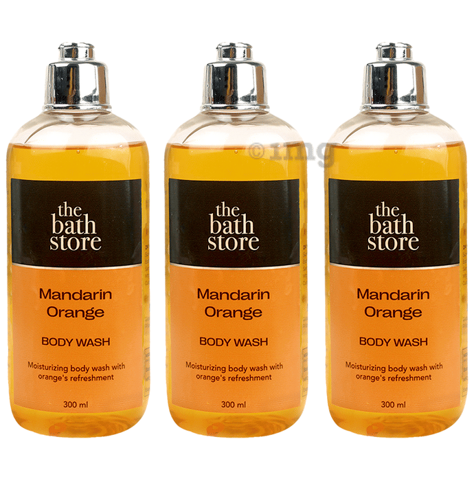 The Bath Store Mandarin Orange Body Wash (300ml Each): Buy combo pack ...