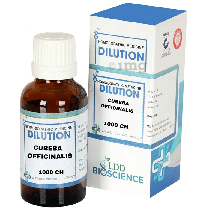 LDD Bioscience Cubeba Officinalis Dilution 1000 CH: Buy bottle of 30.0 ...