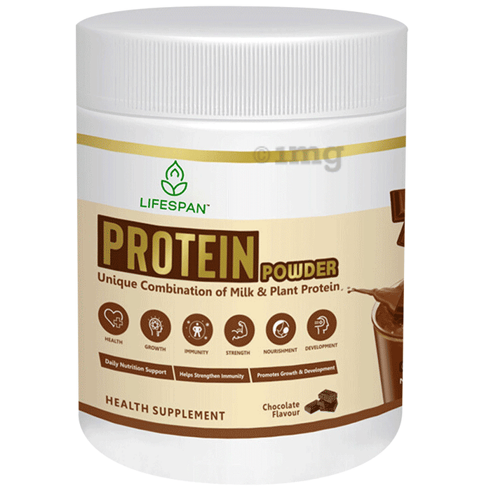 Lifespan Protein Powder | Plant Based Pea|Multivitamin| Chocolate: Buy ...