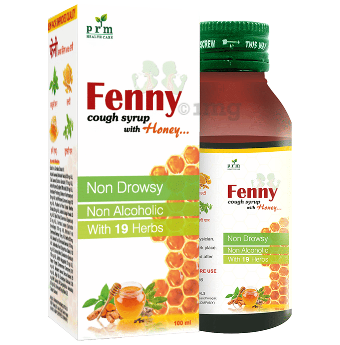 Fenny Cough Syrup with Honey (100ml Each): Buy combo pack of 2.0 ...