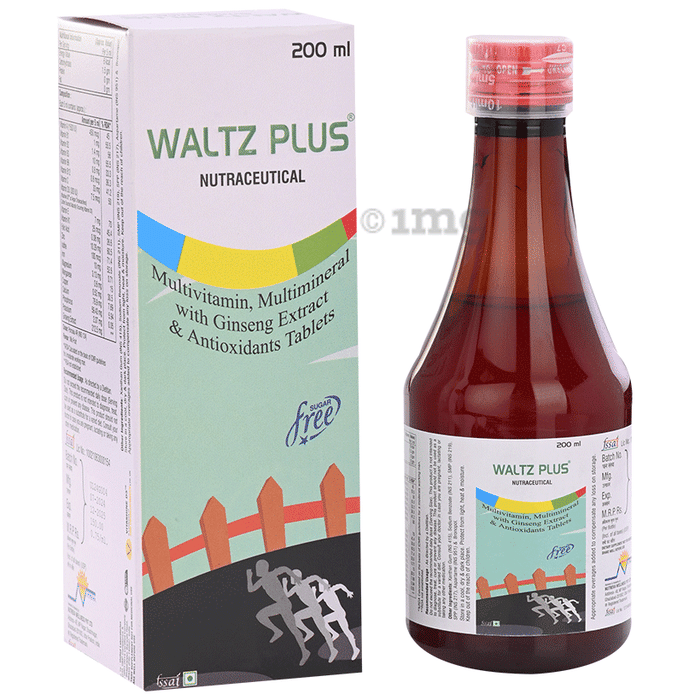 Waltz Plus Syrup Sugar Free: Buy bottle of 200.0 ml Syrup at best price ...