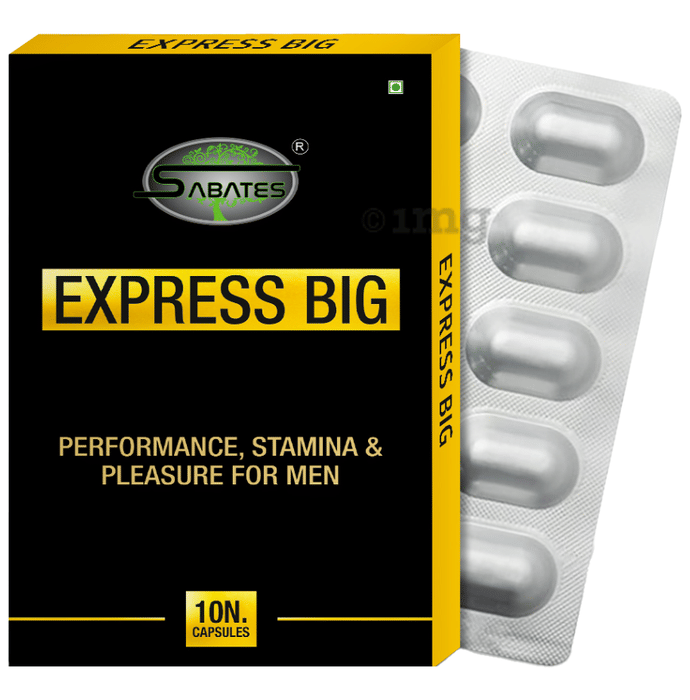 Sabates Express Big Capsule: Buy strip of 10.0 capsules at best price ...