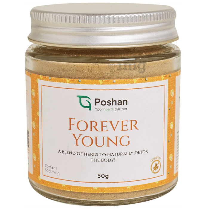 Poshan Forever Young Powder (50gm Each) Caffeine Free: Buy box of 1.0 ...