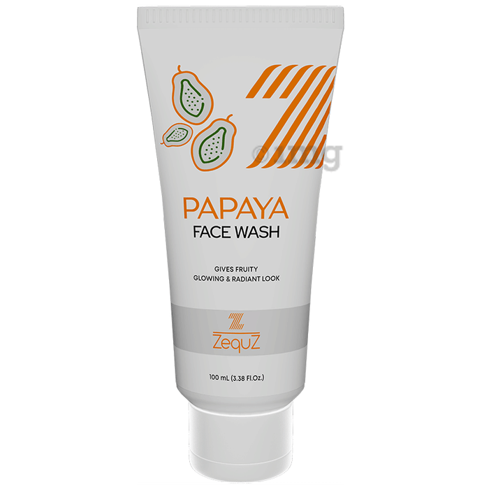 Zequz Papaya Face Wash: Buy tube of 100.0 ml Face Wash at best price in ...