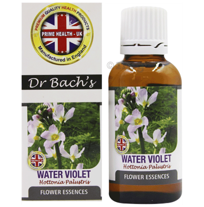 Prime Health Uk Water Violet Batch Flower Drop: Buy bottle of 30.0 ml ...