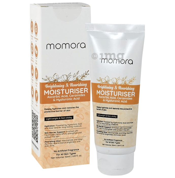 Momora Brightening & Nourishing Moisturiser for All Skin Types: Buy ...