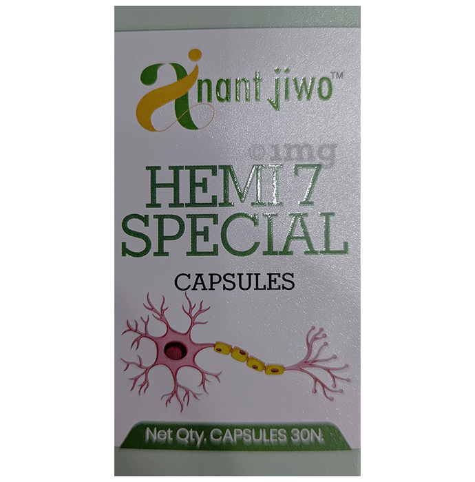 Anant Jiwo Hemi 7 Special Capsule: Buy bottle of 30.0 capsules at 𝗯𝗲𝘀𝘁 ...
