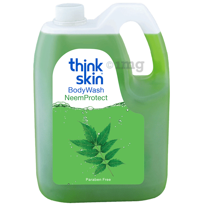 Think Skin Body Wash Neem Protect Paraben Free: Buy Canister of 5.0 Ltr ...