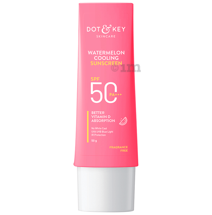 Dot & Key Watermelon Cooling Sunscreen SPF 50 PA+++: Buy tube of 50.0 ...