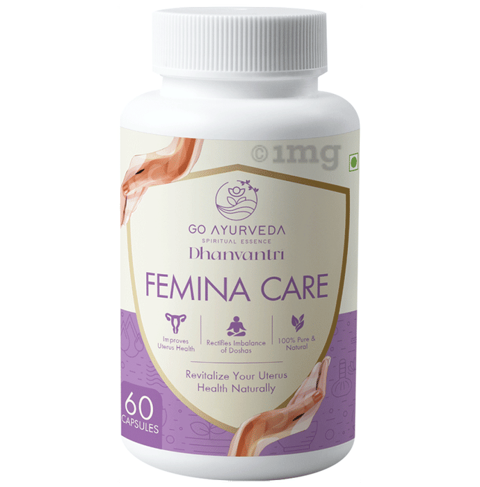 Go Ayurveda Dhanvantri Femina Care Capsule: Buy bottle of 60.0 capsules ...