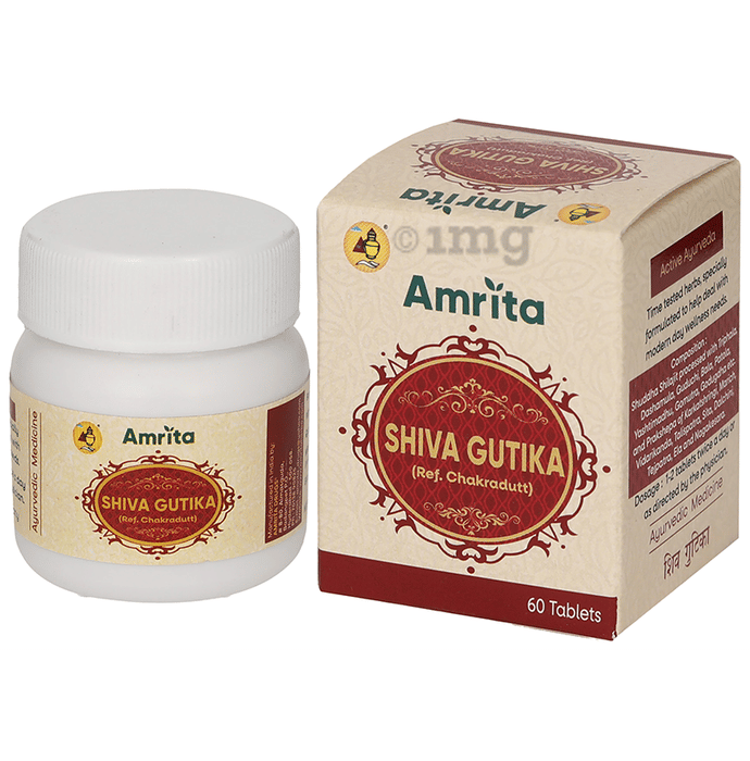 Amrita Shiva Gutika Tablet: Buy box of 60 tablets at best price in ...