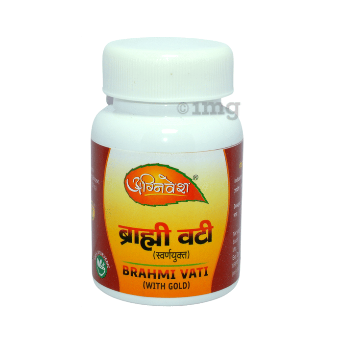 Agnivesh Brahmi Vati (with Gold) Tablet: Buy bottle of 10 tablets at ...
