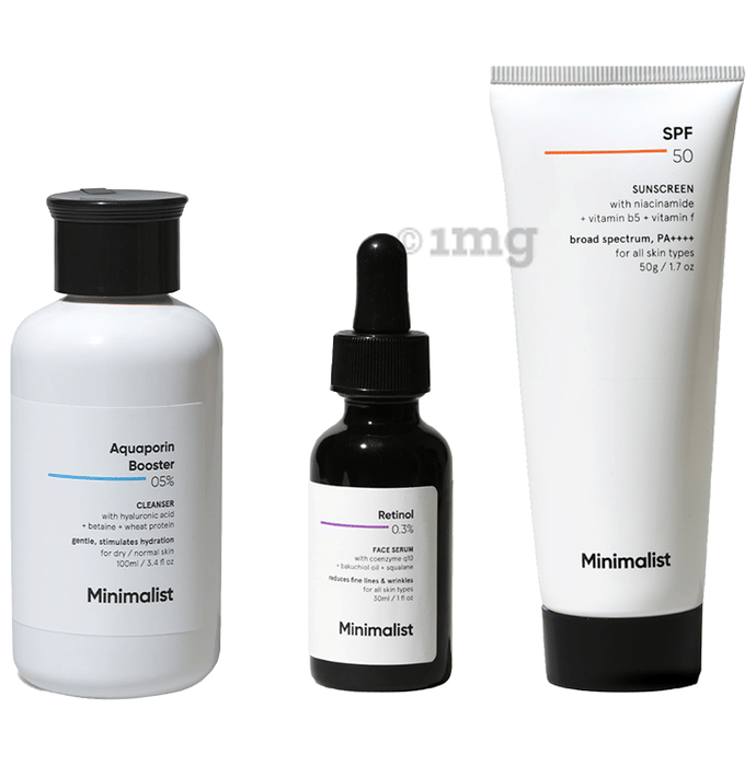 Minimalist Anti-Aging Skincare Kit: Buy box of 1 Kit at best price in ...