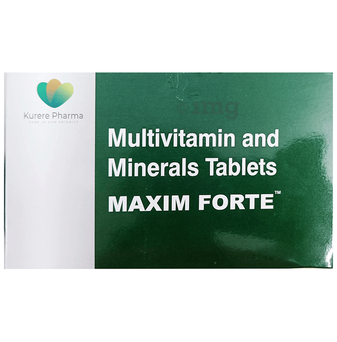 Kurere Pharma Maxim Forte Tablet: Buy box of 10.0 tablets at best price ...