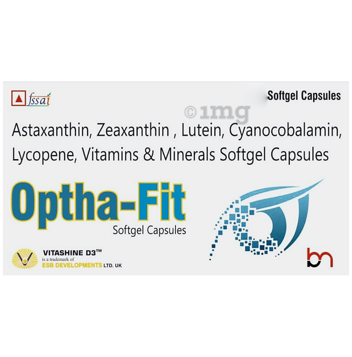 Optha-Fit Softgel Capsule: Buy strip of 10.0 soft gelatin capsules at ...