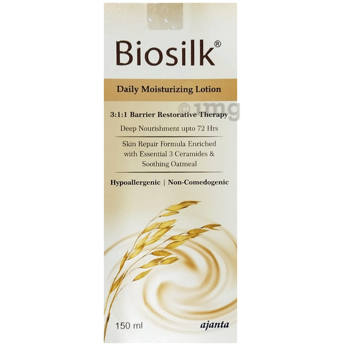 Biosilk Daily Moisturizing Lotion: Buy bottle of 150.0 ml Lotion at ...