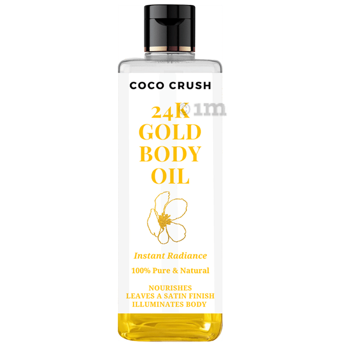 Coco Crush 24K Gold Body Oil: Buy bottle of 200.0 ml Oil at 𝗯𝗲𝘀𝘁 𝗽𝗿𝗶𝗰𝗲 ...