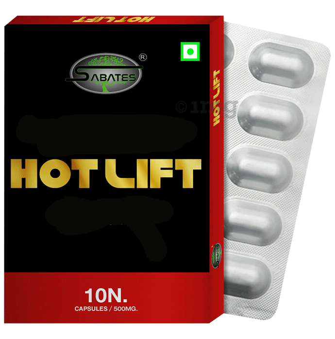 Sabates Hot Lift Capsule: Buy strip of 10.0 capsules at 𝗯𝗲𝘀𝘁 𝗽𝗿𝗶𝗰𝗲 in ...