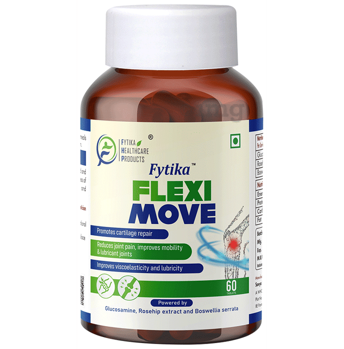 Fytika Flexi Move Tablet: Buy bottle of 60.0 tablets at best price in ...