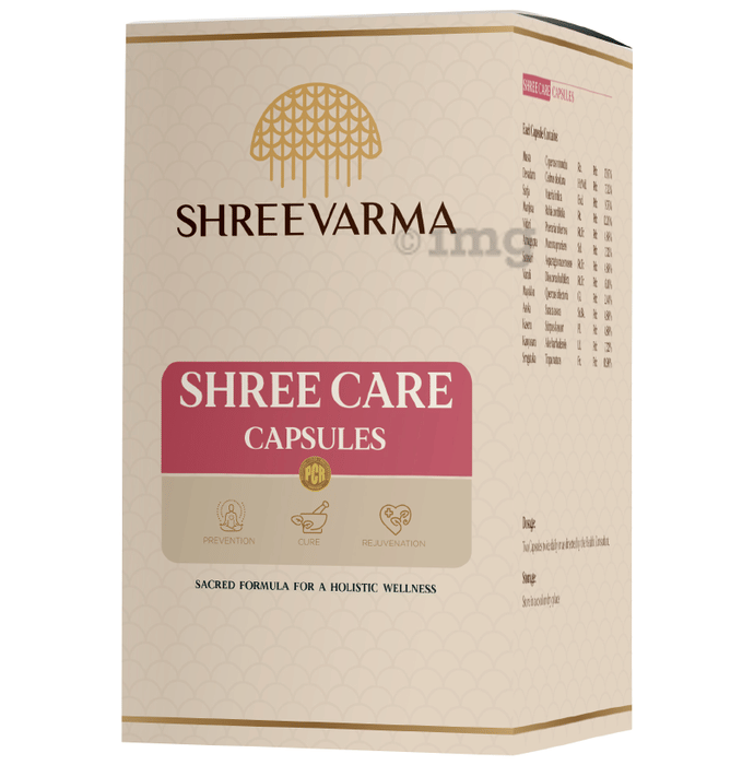Shree Varma Shree Care Capsule (60 Each): Buy combo pack of 2.0 bottles ...
