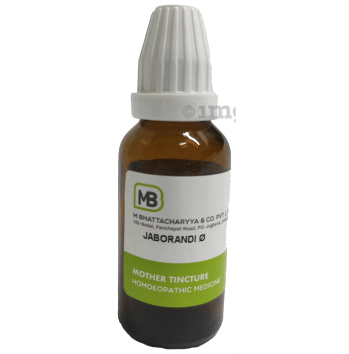 MB Jaborandi Mother Tincture Q: Buy bottle of 30.0 ml Mother Tincture ...