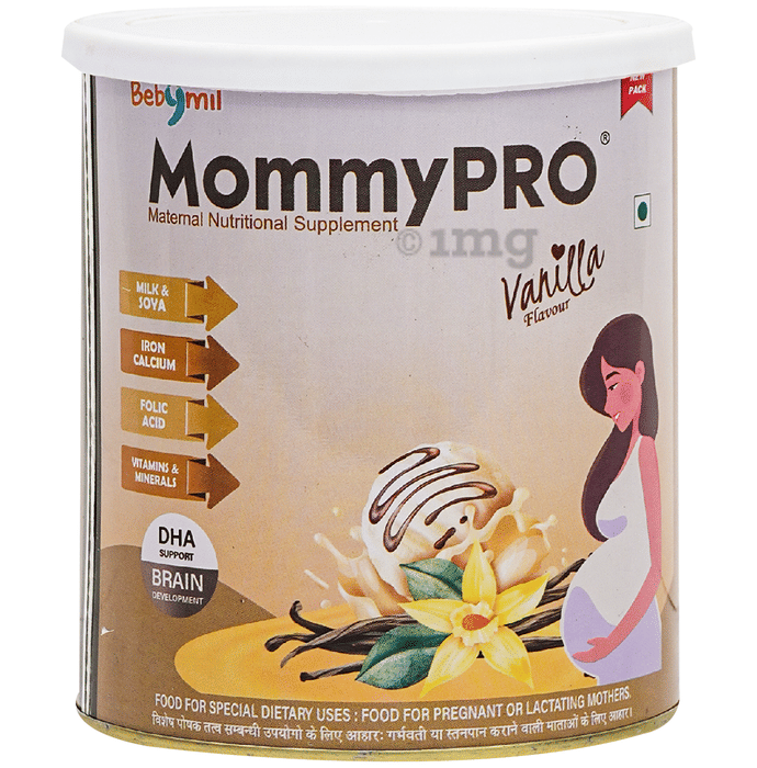 Bebymil Mommy Pro Maternal Nutritional Supplement Vanilla: Buy Tin of ...