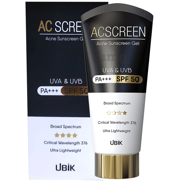 Acscreen Acne Sunscreen Gel SPF 50 PA+++: Buy tube of 50.0 ml Gel at ...