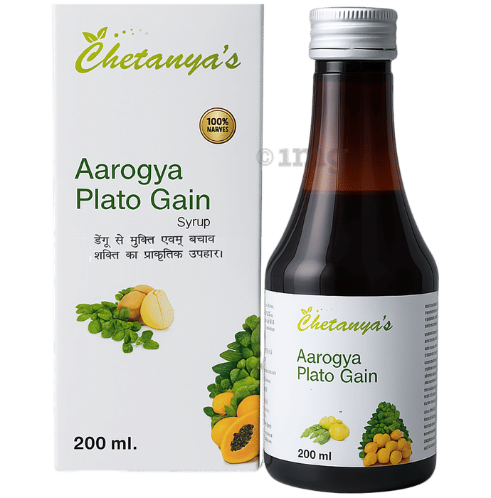 Chetanya's Aarogya Plato Gain Syrup: Buy bottle of 200.0 ml Syrup at ...