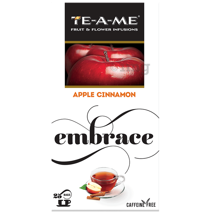 TE-A-ME Apple Cinnamon Tea Bags (25 Each): Buy box of 1.0 Pack at best ...