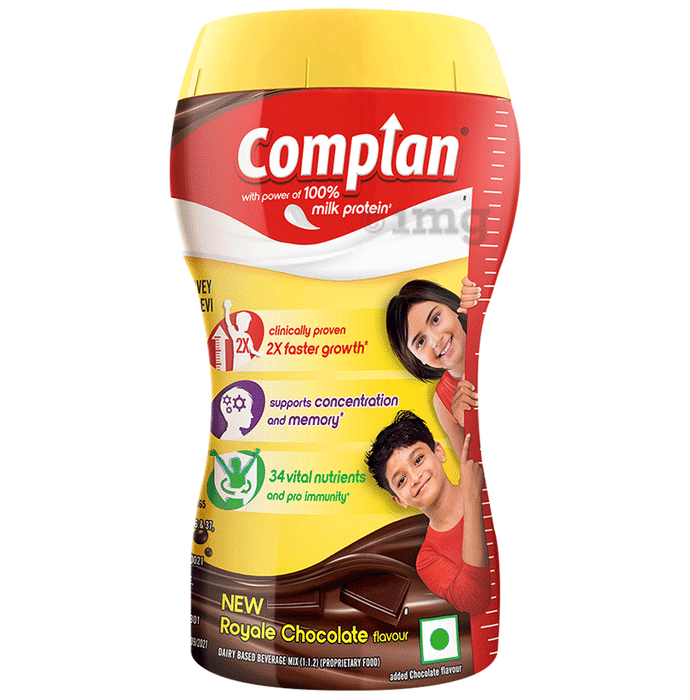 Complan Nutrition Drink Powder for Children | Nutrition Drink for Kids with Protein & 34 Vital ...