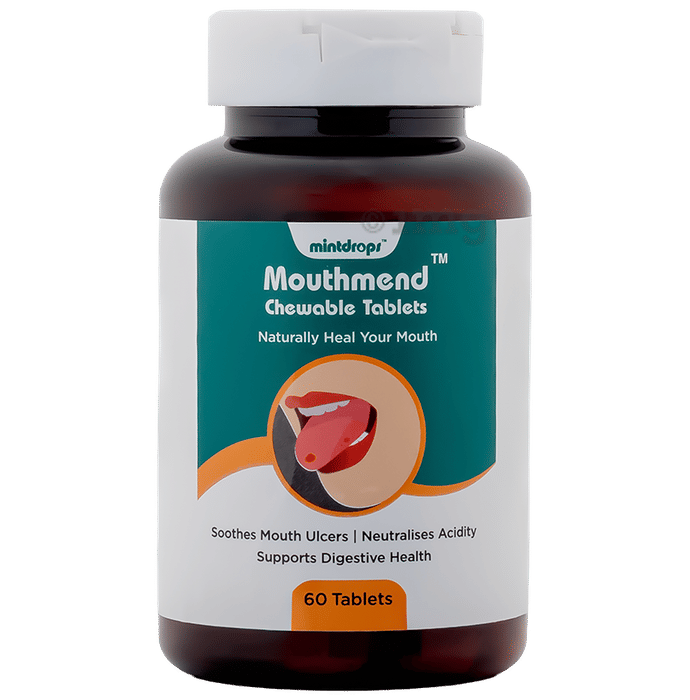 Mintdrops Mouthmend Chewable Tablet: Buy bottle of 60.0 tablets at best ...