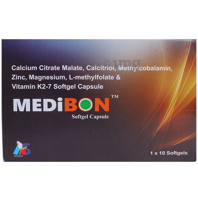 Medibon Soft Gelatin Capsule: Buy strip of 10.0 soft gelatin capsules ...