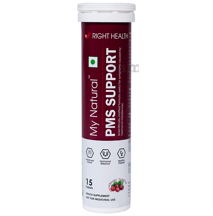 My Natural PMS Support Tablet Cranberry: Buy bottle of 15 tablets at ...