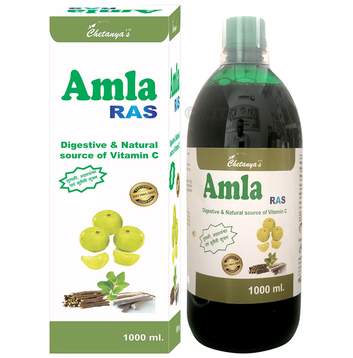 Chetanya's Amla Ras: Buy bottle of 1000.0 ml Oral Liquid at best price ...