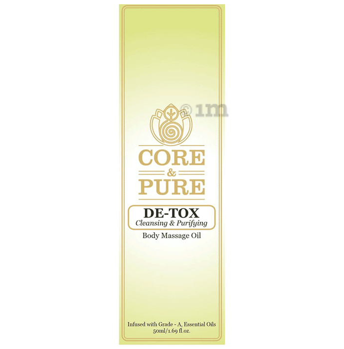 Core & Pure De Tox Massage Oil: Buy bottle of 50 ml Oil at best price ...