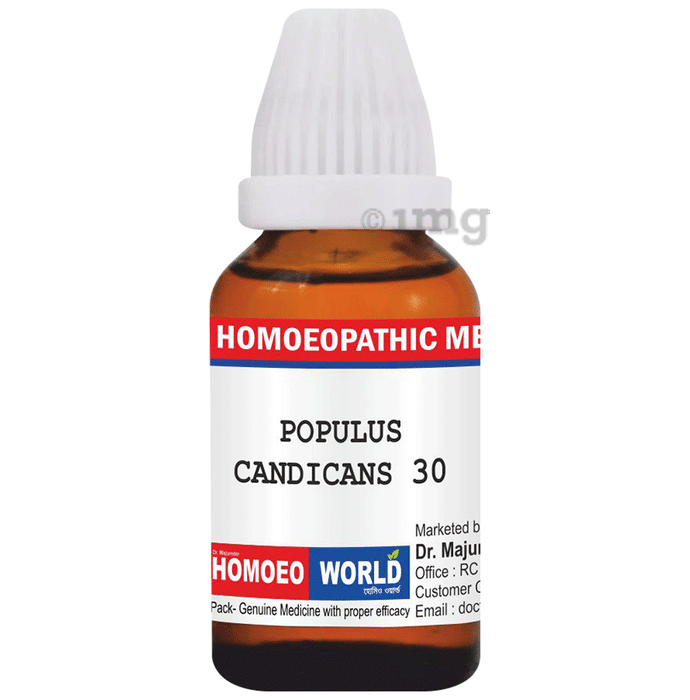 Dr. Majumder Homeo World Populus Candicans Dilution 30: Buy bottle of ...
